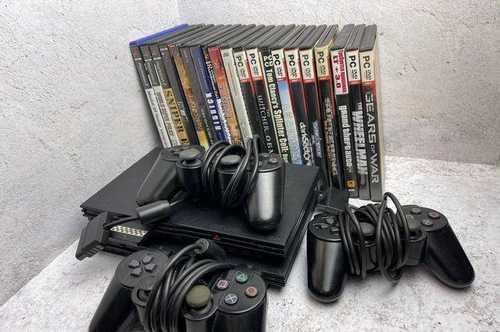 Sony PlayStation 2 + игры (scph-77008/ scph-75008)