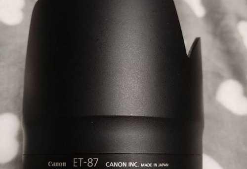 Бленда Canon ET-87 для EF 70-200mm 2.8