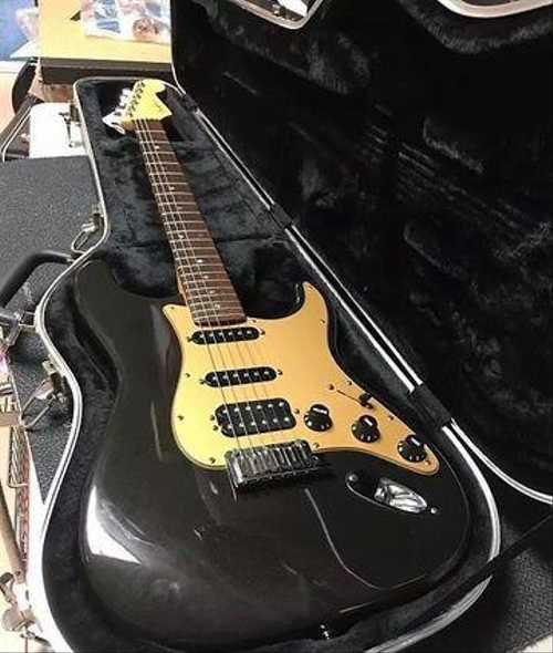 Fender American deluxe stratocaster Montego Black