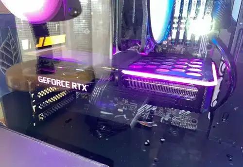 Видеокарта RTX3060Ti Palit Dual OC на гарантии