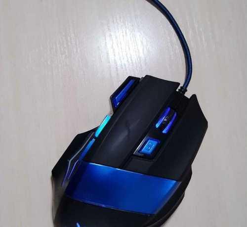 Игровая мышь Oklick 775G Black Blue