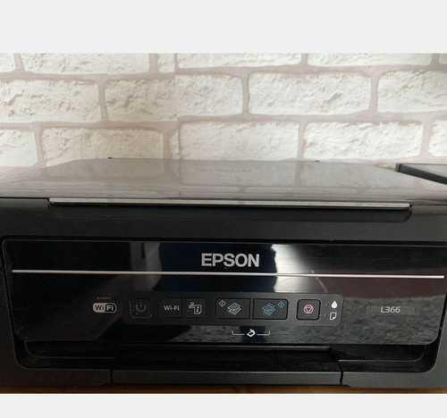 Цветной струйный принтер мфу epson L366