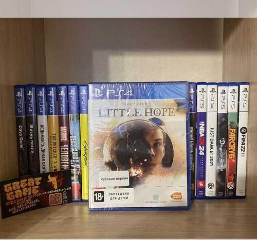 Игры PS4: Little Hope (Запечатанная)