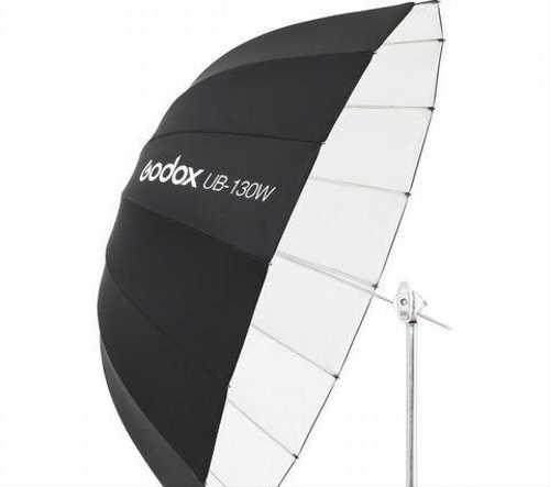 Параболический зонт Godox UB-130W белый/черный