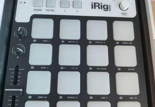 Midi контроллер iRig pads iPhone, iPad, Mac и PC