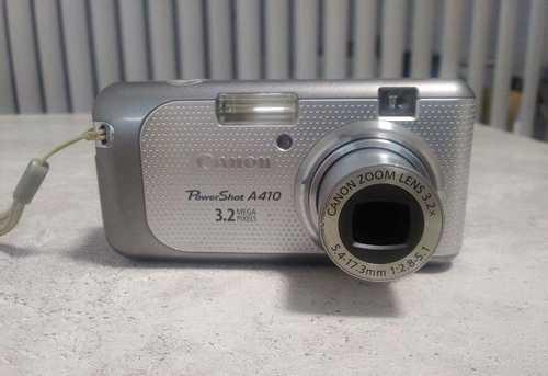 Цифровой фотоаппарат canon powershot А410