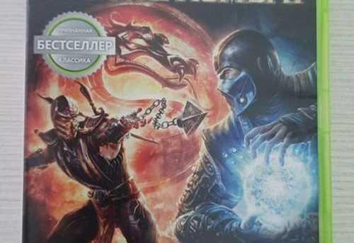 Диск Mortal Kombat на xbox 360