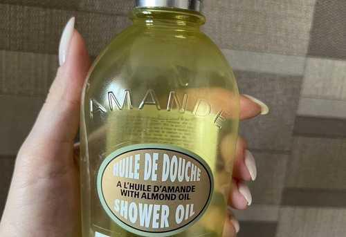 Пустая бутылка от масла для душа Loccitane