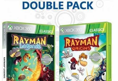 Rayman Legends + Origins (Xbox 360) б\у, Полностью