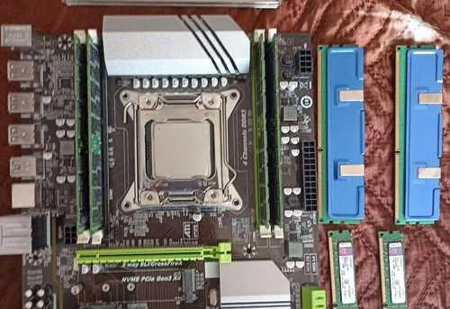 Материнская плата с процессором xeon и ram