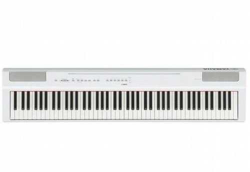 Портативное цифровое пианино yamaha P-125 Wh,белый