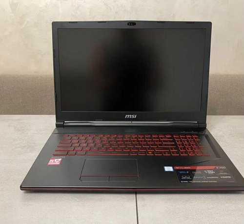 MSI gl73 8rd 1,5тб SSD. 32гб озу