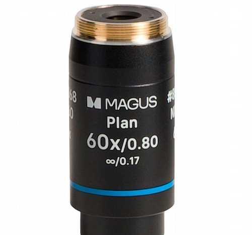 Объектив magus 60PL60 Plan 60х/0,80 /0,17 H60 мм