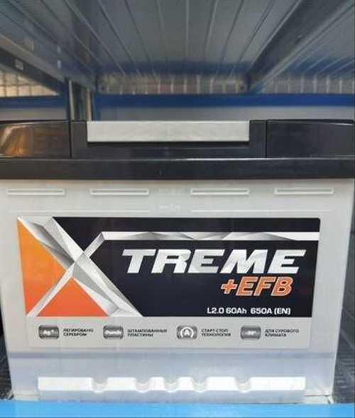 Аккумулятор Xtreme EFB 60