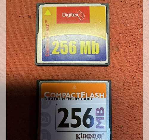 Compact Flash 256Mb Карта памяти