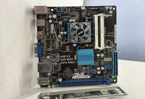 Материнская плата asus c8hm70-i/hdmi ITX