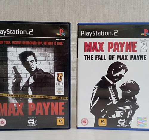 Max Payne PS2 Лицензия PAL