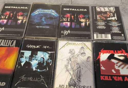 Matallica, Iron Maiden аудиокассеты лицензия