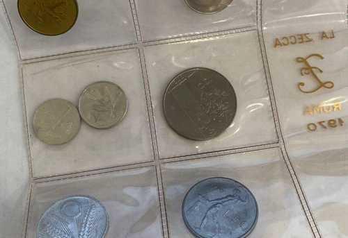 Запечанный годовой набор монет Италия