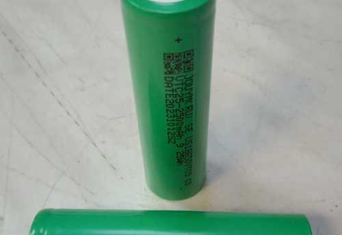 Аккумулятор 18650 Li-ion 2500 mAh, 61327