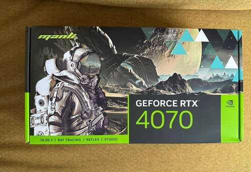 Видеокарта Manli GeForce RTX 4070 12GB