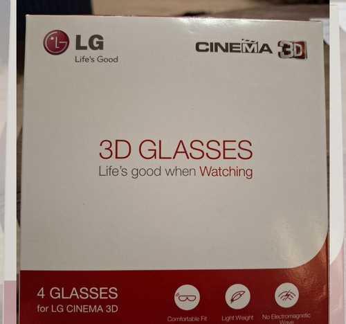 3D очки для LG