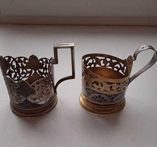 Подстаканник серебро