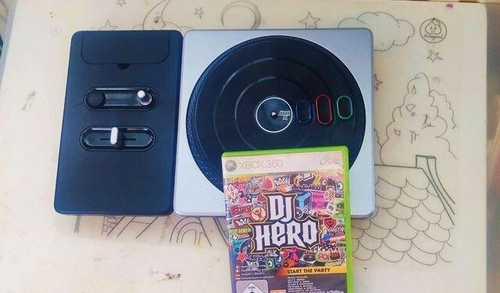 Dj hero Xbox + игра