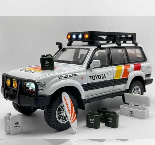 Модель авто Toyota Land Cruiser 80 Off-road 1:24