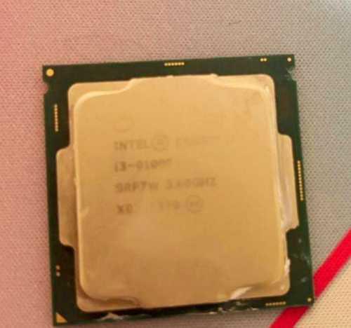 Процессор intel core i3 9100f