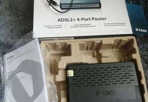 Adsl Router D-Link без WI-FI или HUB