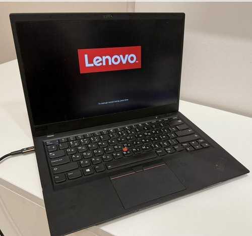 14" Lenovo ThinkPad X1 Carbon Gen 6, Core i7, RAM 16 ГБ, 500 ГБ, Intel UHD Graphics 620
