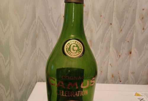 Пустая бутылка из под коньяка camus номерная 70 г