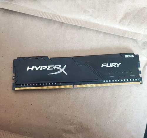 Оперативная память HyperX Kingston fury 8gb ddr4