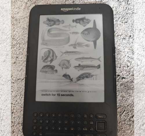 Электронная книга Amazon kindle 3 на запчасти