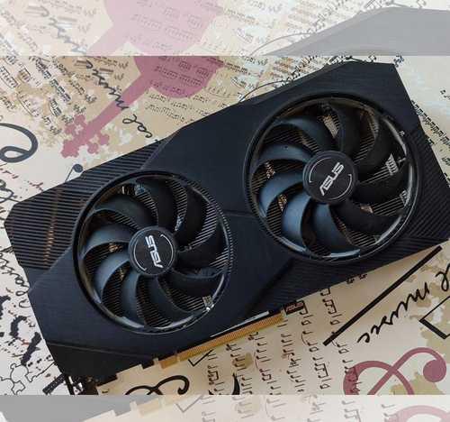 Видеокарта asus GeForce RTX 2060 Dual EVO OC