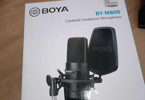 Микрофон студийный boya BY-M800