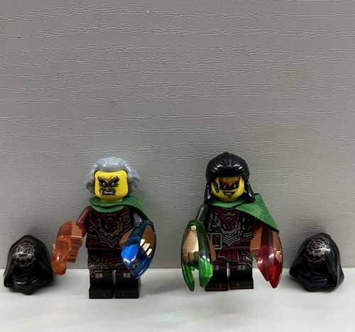 Lego Ninjago фигурки Krux и Acronix. Лего