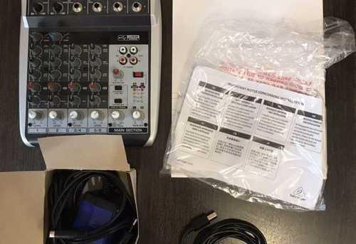 Микшерный пульт behringer xenyx Q802USB