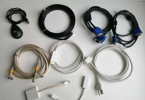 Провода, кабели, переходники, адаптеры