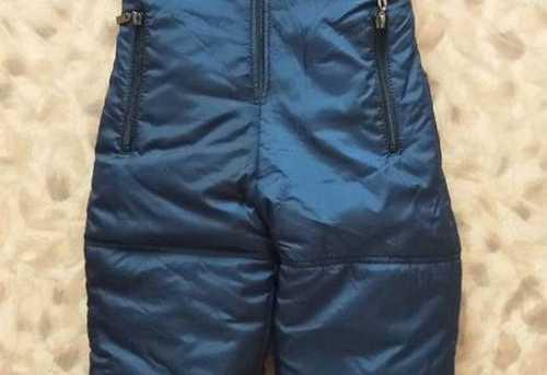 Зимние брюки полукомбинезон 98-104