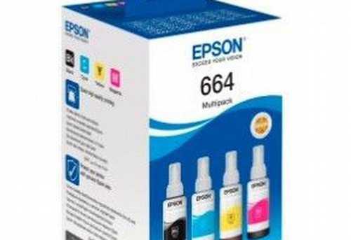 Epson C13T66464A Чернила для L100 4-colour multipa