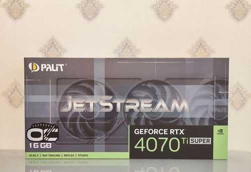 Новая видеокарта Palit Geforce RTX 4070Ti Super
