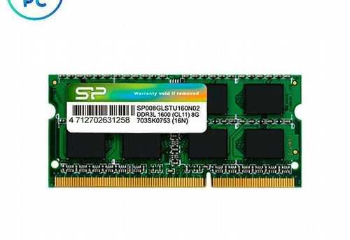 Модуль памяти DDR3L SO-dimm 8Gb 1600MHz Silicon Po