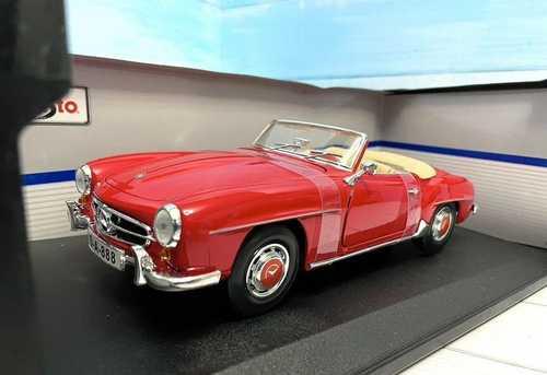 Модель автомобиля Mercedes 190SL Roadster 1:18