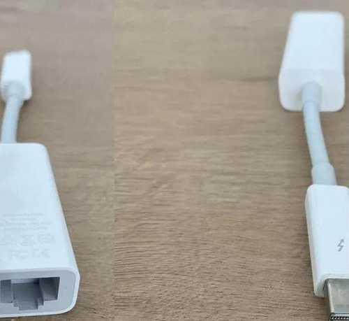 Переходник Apple Ethernet to Thunderbolt оригинал
