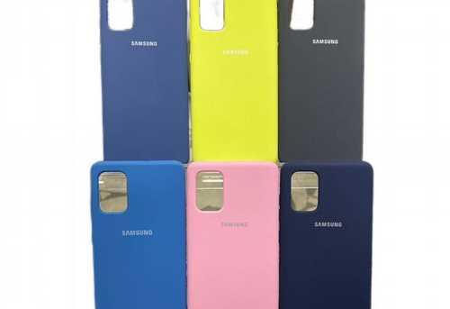 Чехол Silicone Case для Samsung A71