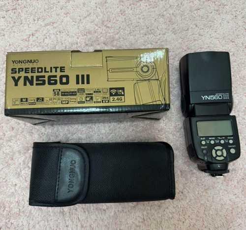 Вспышка YongNuo Speedlite YN-560 III