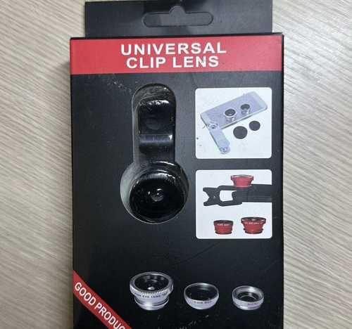 Universal clip lens набор объективов