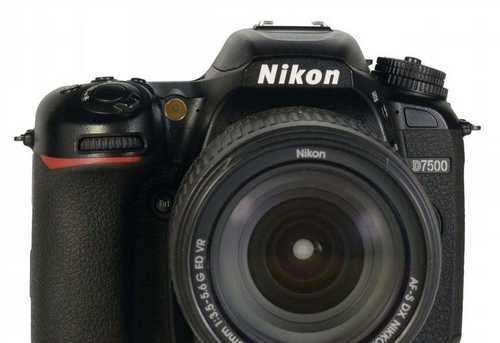 Nikon D7500 kit 18-140 VR б/у
